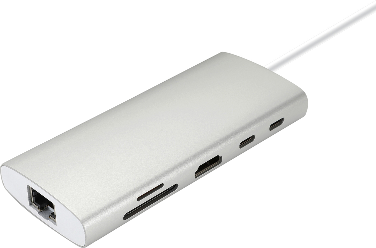 Sandstrøm 9-i-1 USB-C-hubb - Elgiganten - Elgiganten
