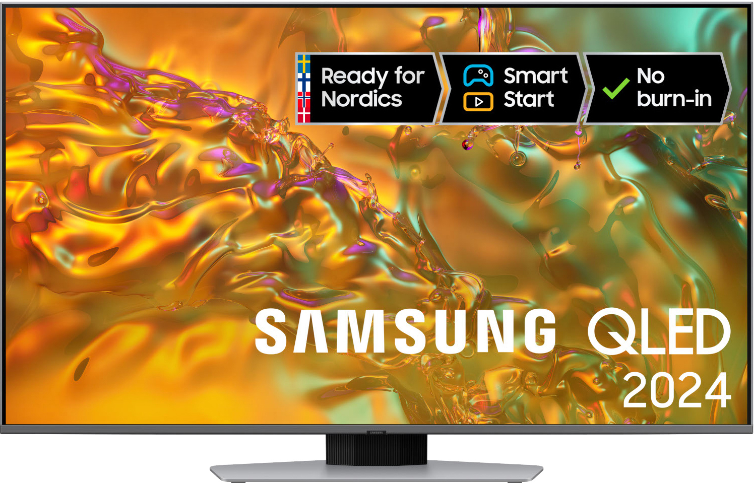 Samsung 50" Q80D 4K QLED Smart-TV (2024) - Elkjøp | Elkjøp