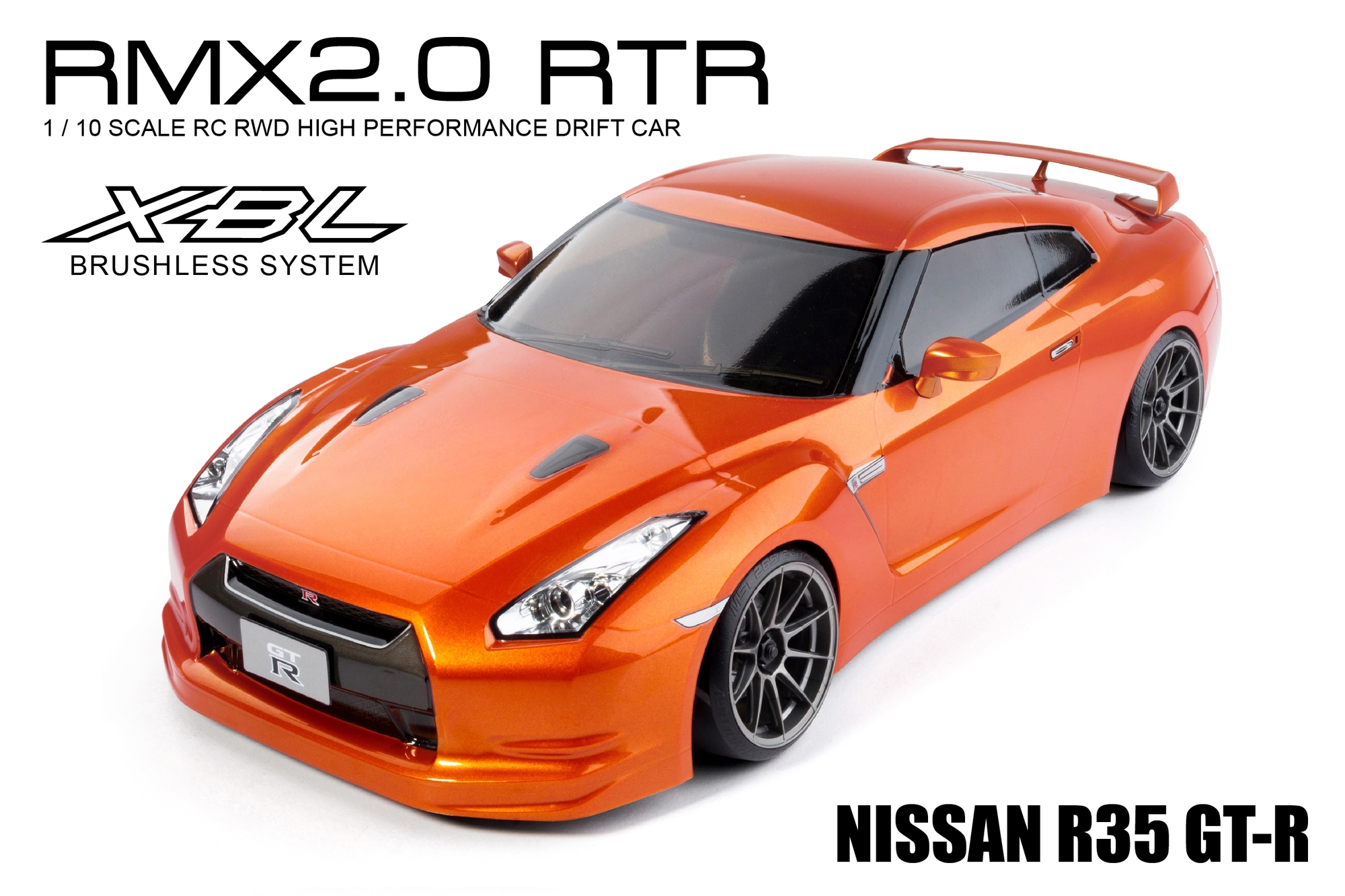 MST RMX 2.0 Nissan R35 GT-R 2WD Gyro EP Drift O | Elgiganten | Elgiganten