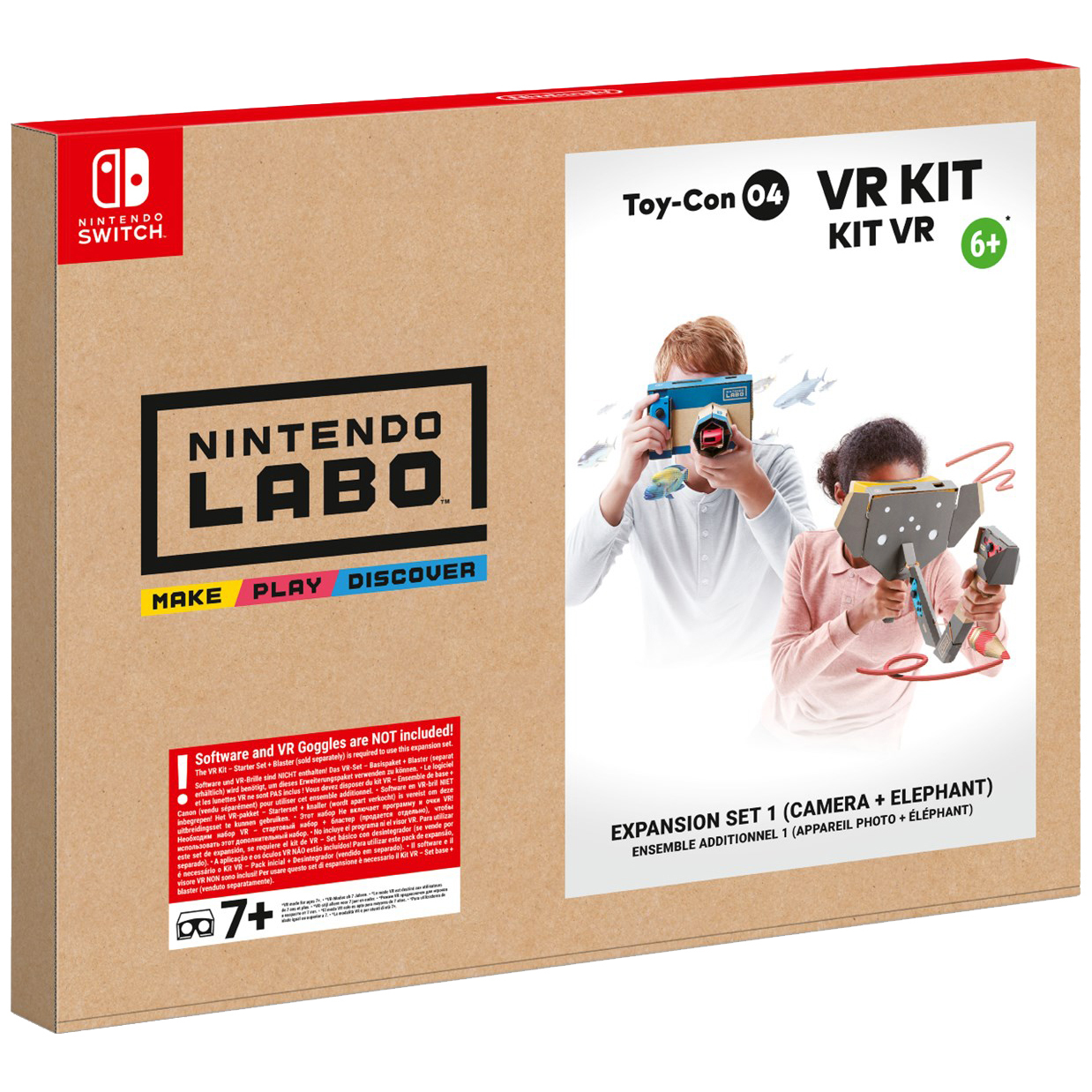 Nintendo Labo: VR Kit - Expansionset 1 - Elgiganten - Elgiganten