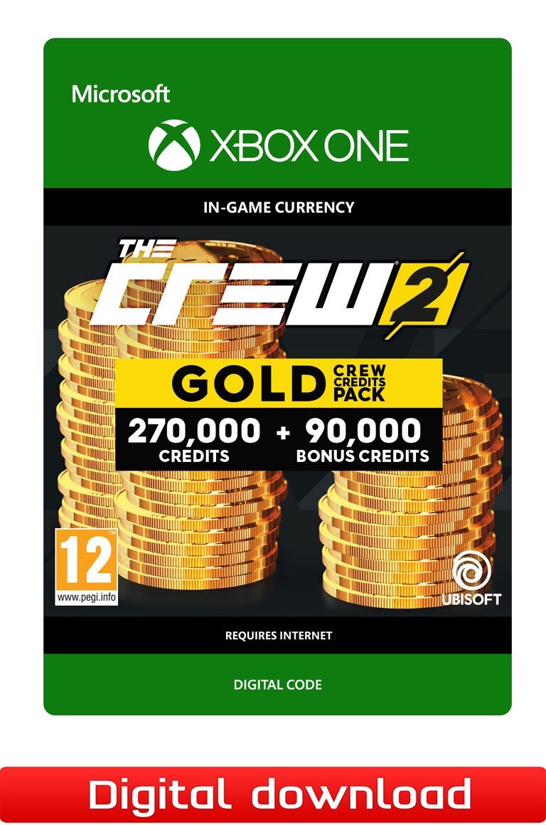 The Crew 2 Gold Crew Credits Pack - XOne | Elgiganten | Elgiganten