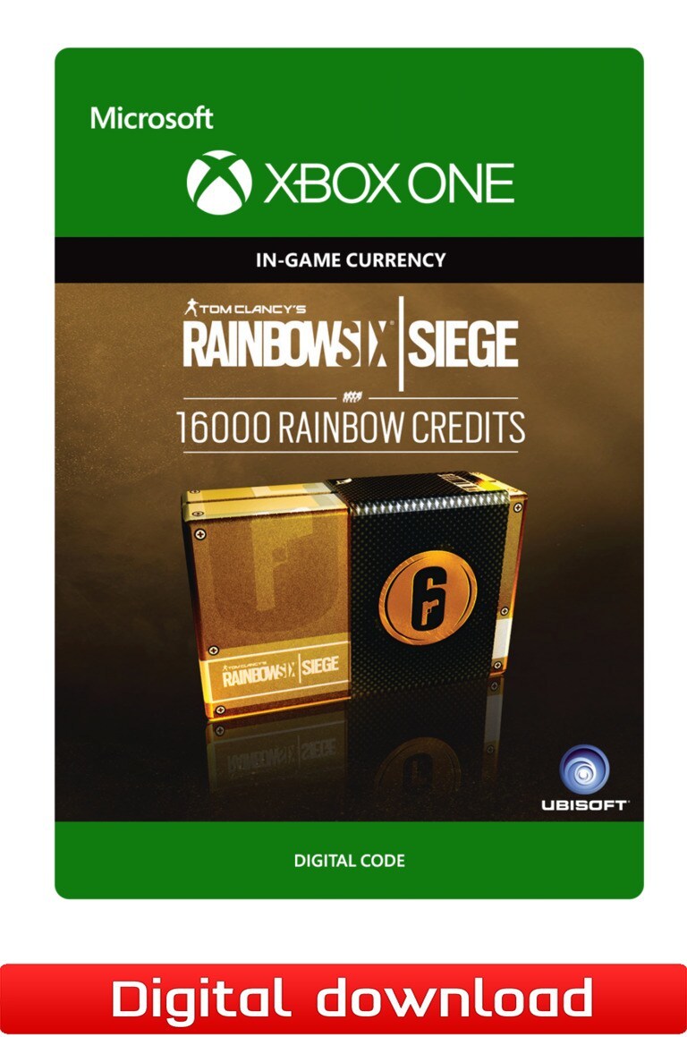 Tom Clancy s Rainbow Six Siege - 16000 Rainbow Credits - XOne ...