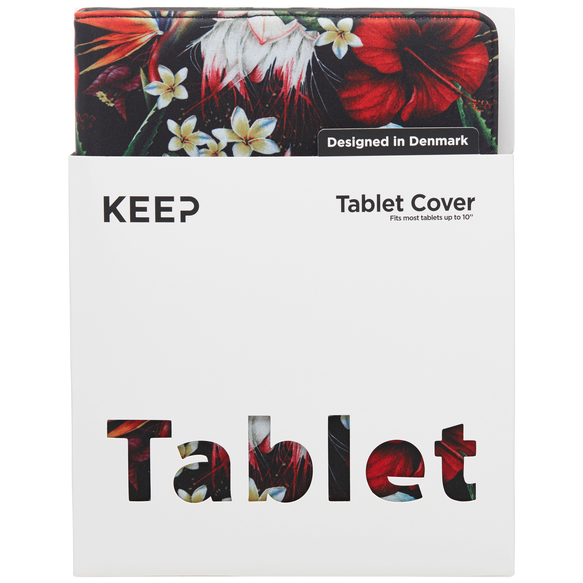 KEEP Universal 10" tabletin suojakotelo (trooppinen kukka) - Gigantti ...