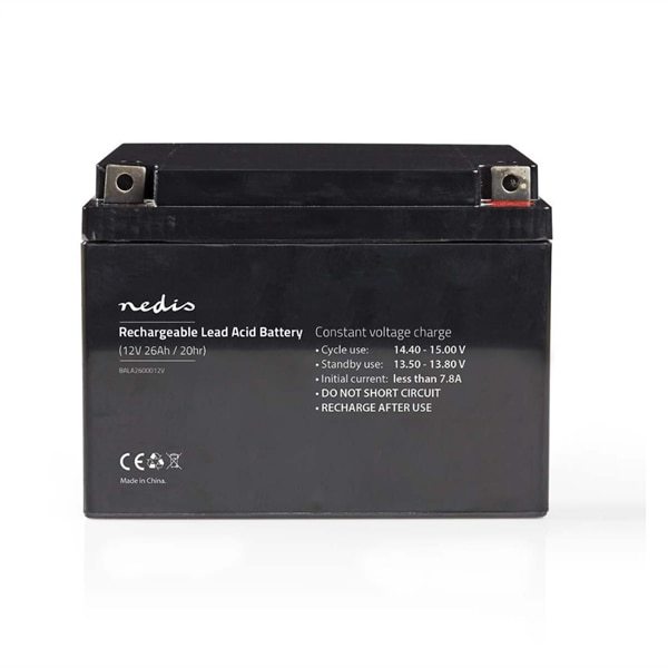 NEDIS 71142 Battery 12 Volt - Elkjøp | Elkjøp
