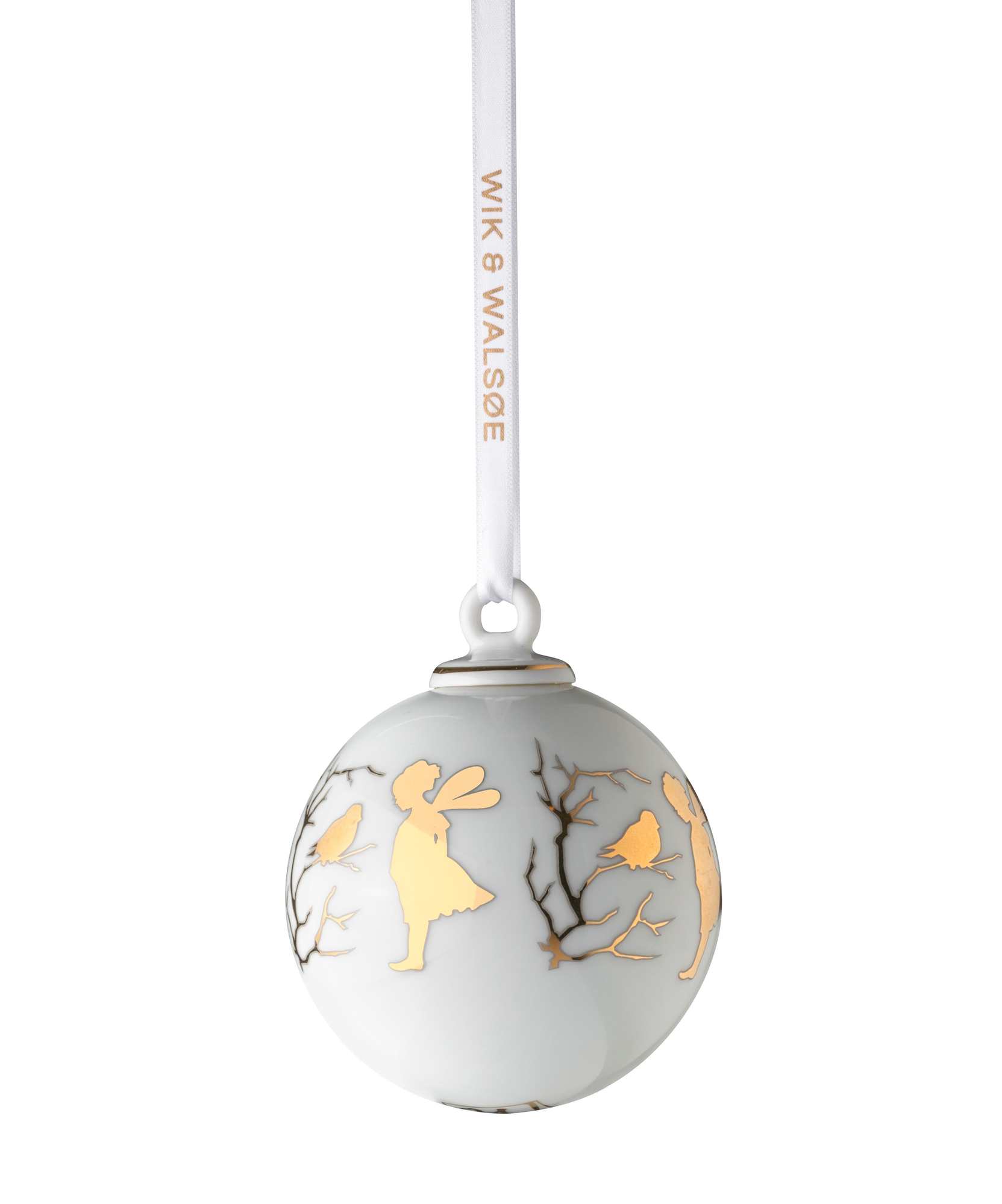 Wik & walsøe alv gull stor julekule - Elkjøp | Elkjøp