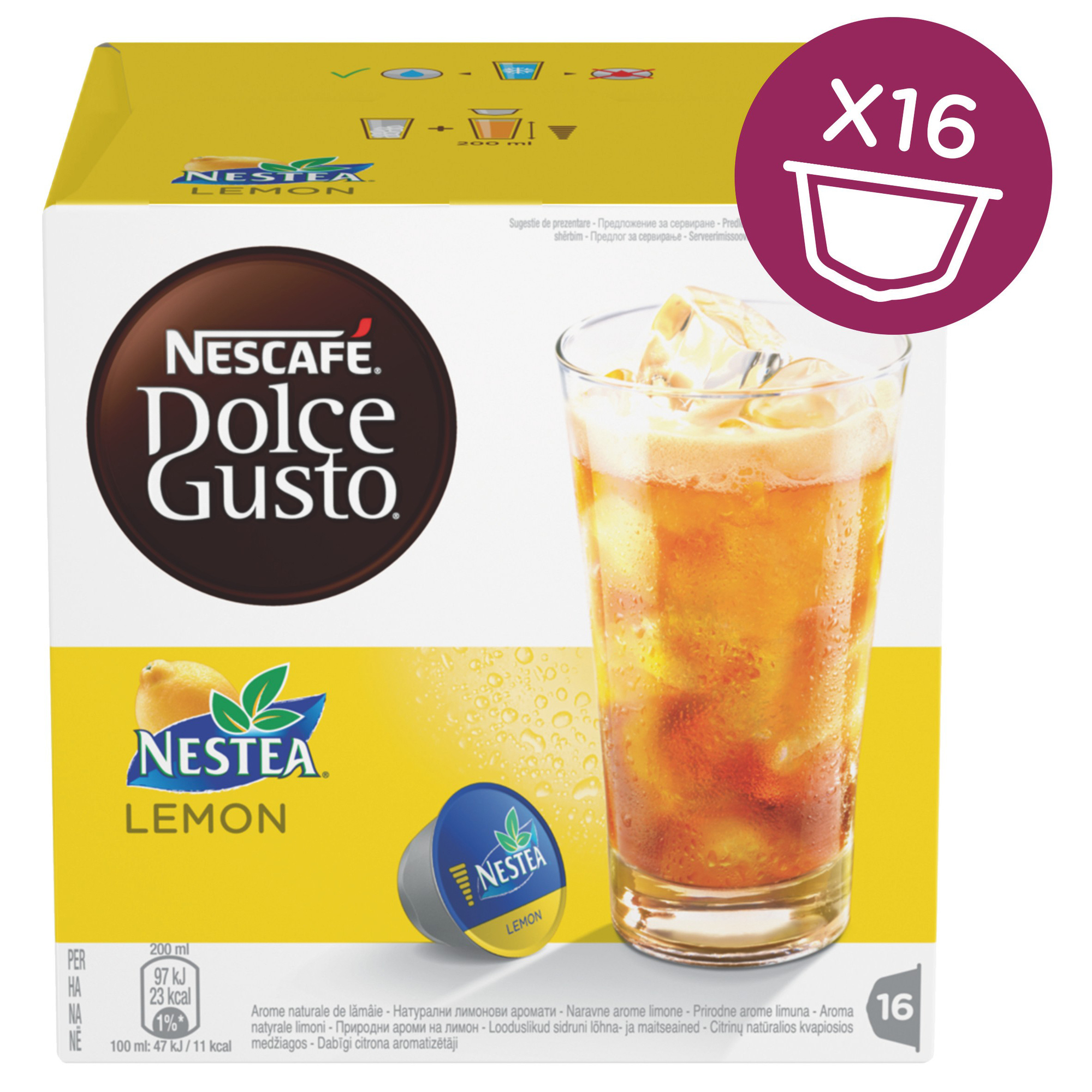 Nescafè Dolce Gusto Nestea Lemon kapselit - Gigantti verkkokauppa