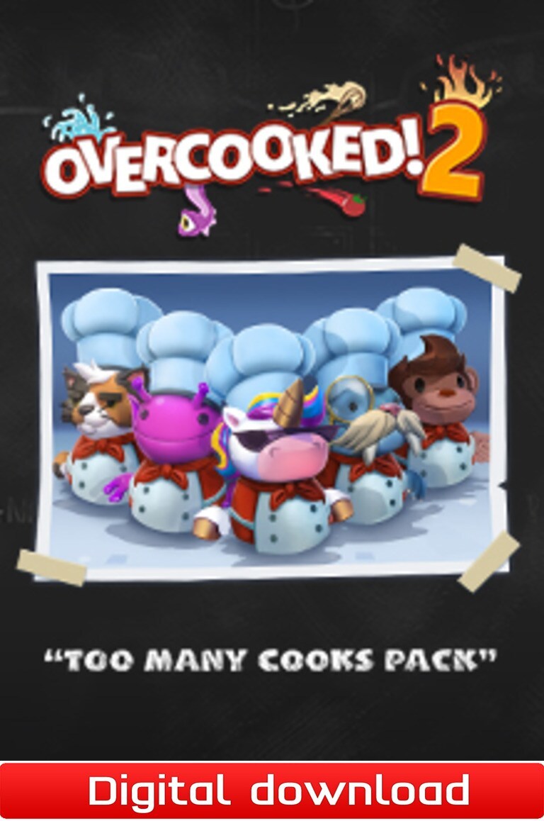 Overcooked! 2 - Too Many Cooks Pack - PC Windows,Mac OSX,Linux ...