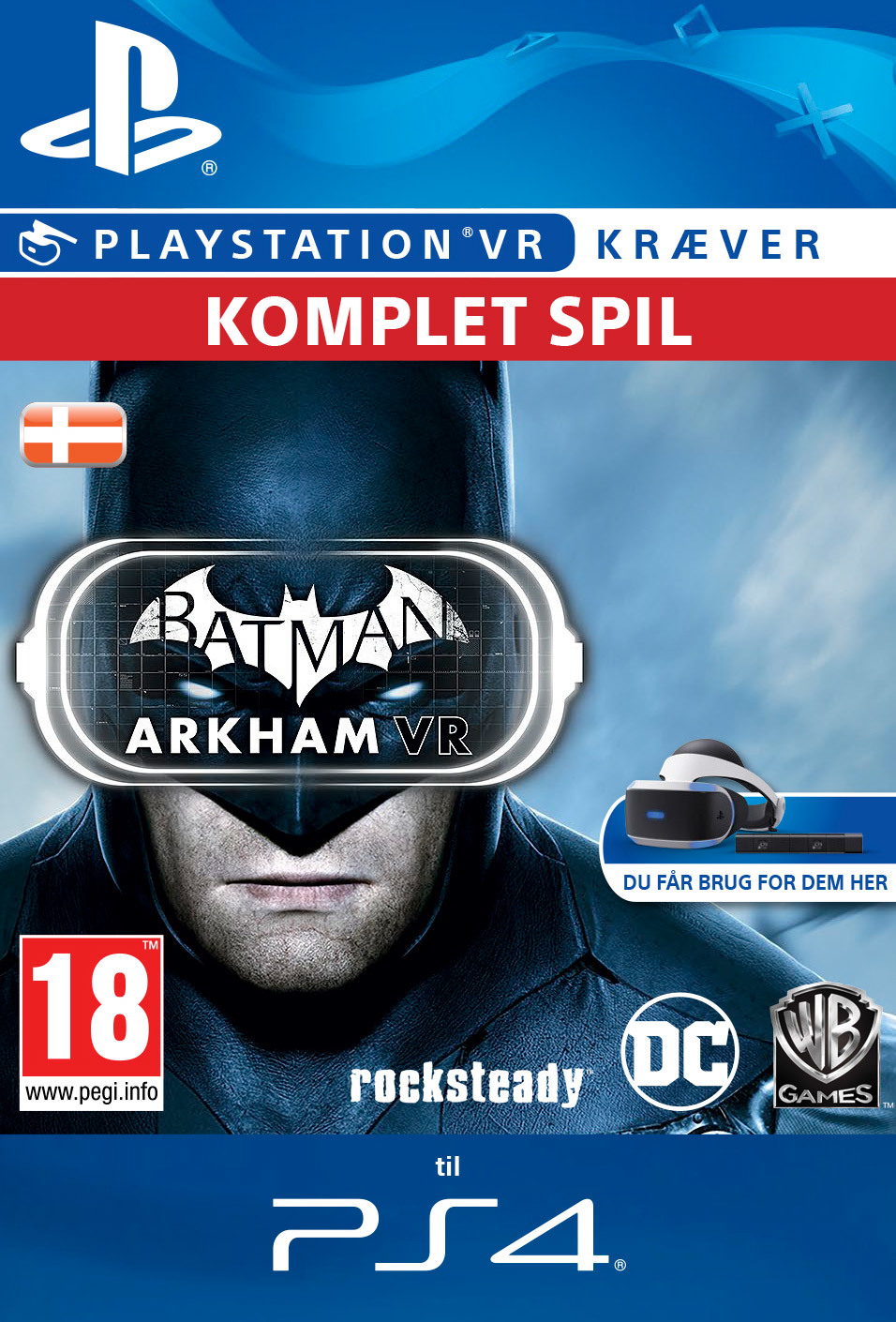 Batman™: Arkham VR (DK) - Playstation 4 | Elgiganten | Elgiganten