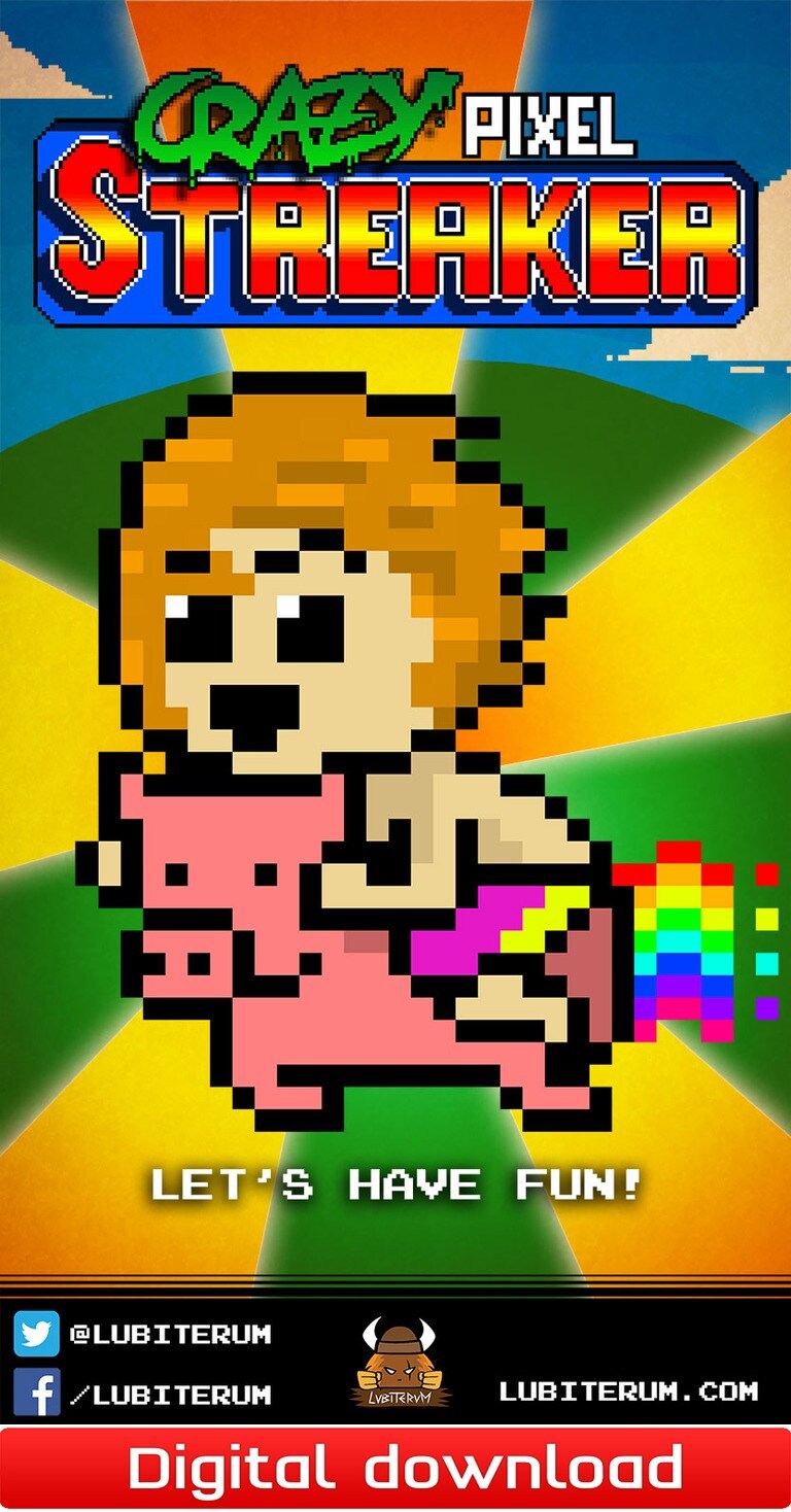 Crazy Pixel Streaker - PC Windows - Elgiganten - Elgiganten