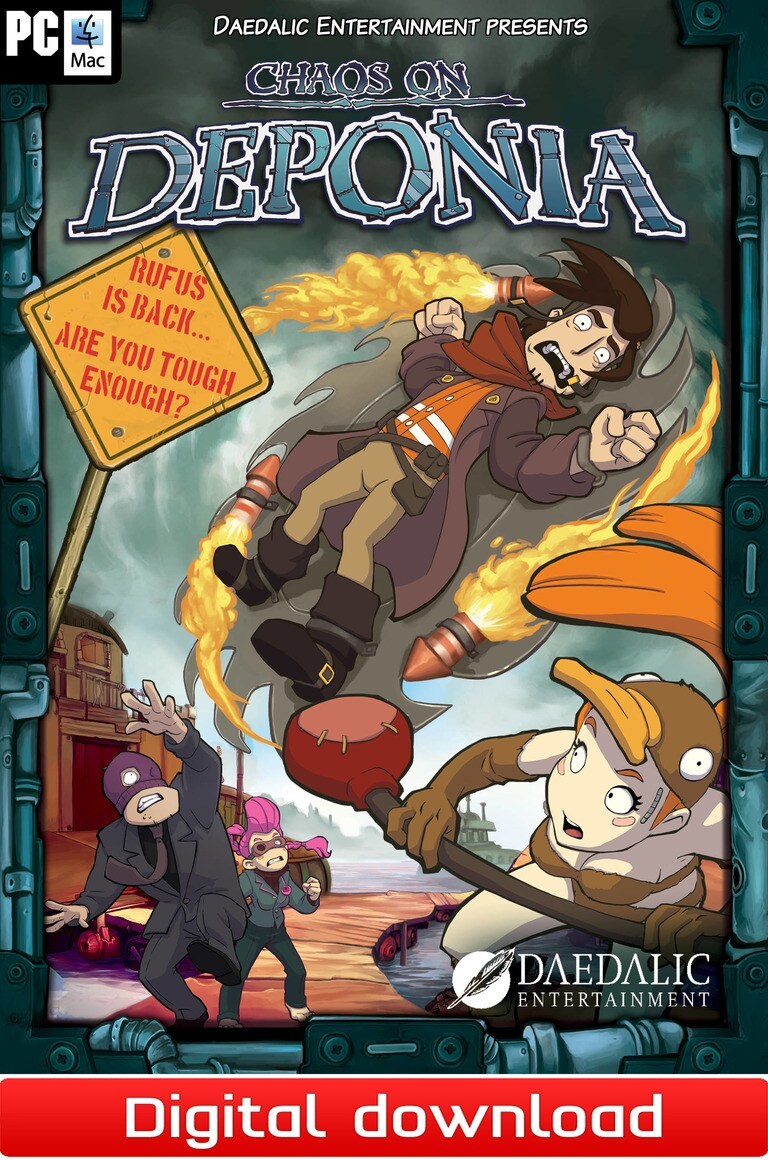 Chaos on Deponia - PC Windows,Mac OSX - Elgiganten - Elgiganten