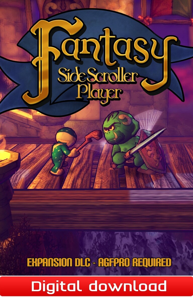 Axis Game Factory's AGFPRO Fantasy Side-Scroller Player - PC Windows,M ...