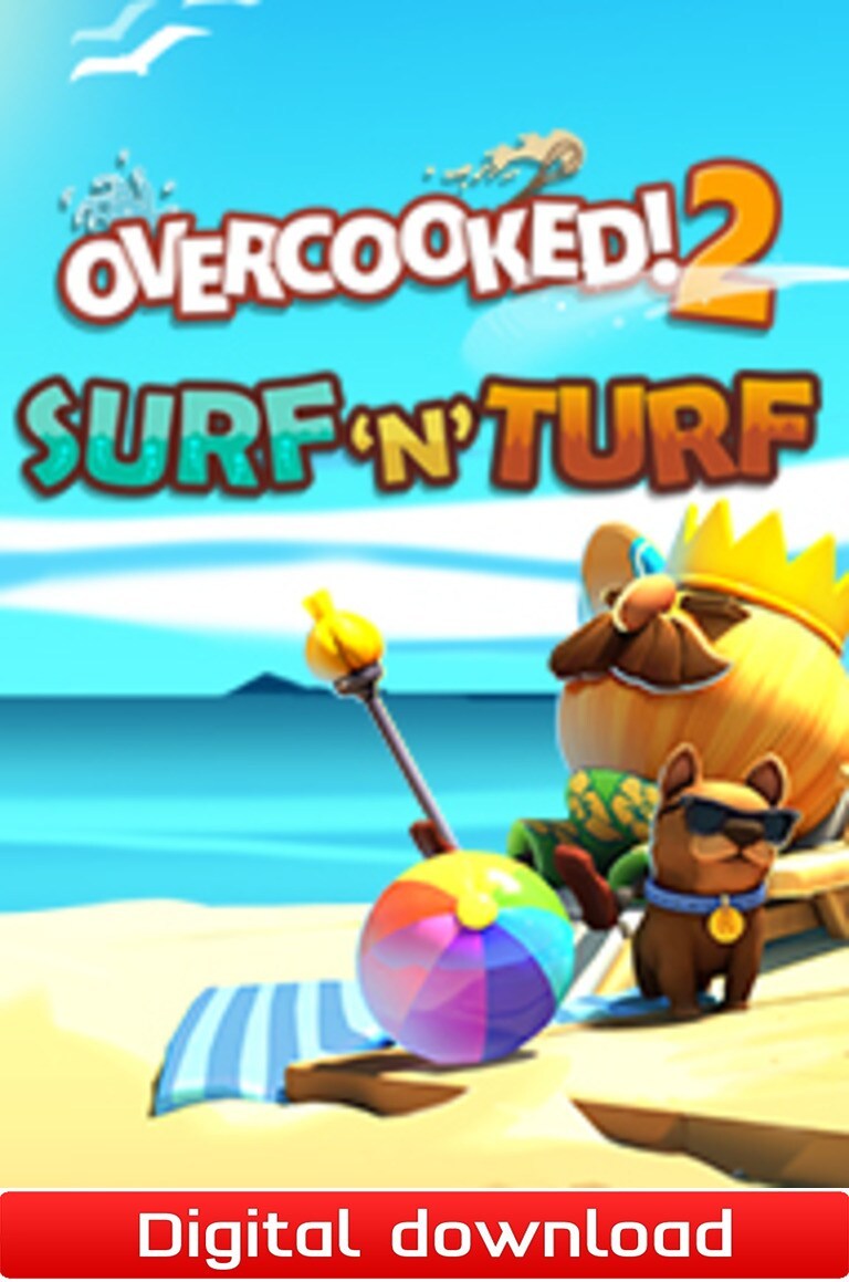 Overcooked! 2 - Surf n Turf - PC Windows Mac OSX Linux | Elgiganten ...