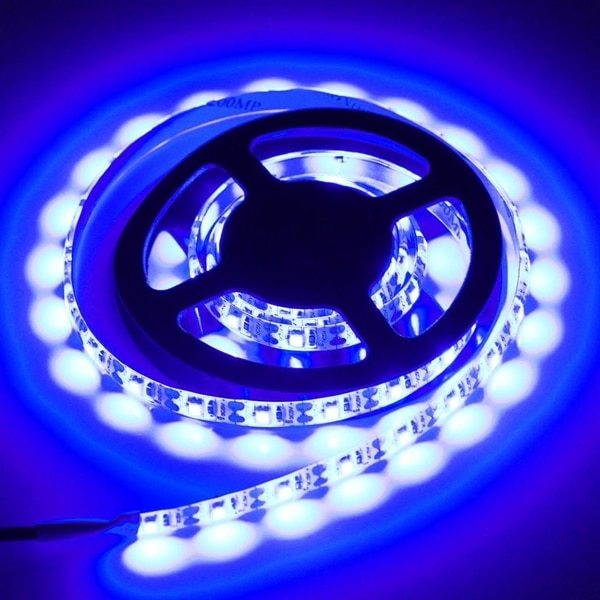 Led lys TV 4.8W 60 LEDs SMD 3528 USB - Blått lys - Elkjøp | Elkjøp