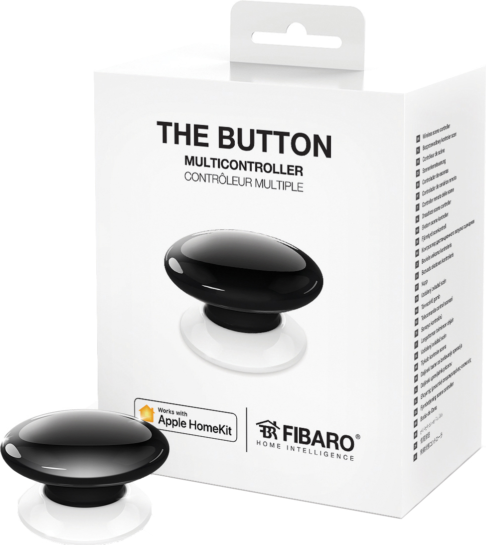 Fibaro Button för HomeKit smart knapp FGBHPB-101-2 (svart) - Elgiganten ...