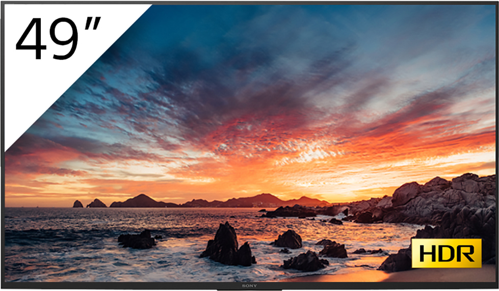 Sony Pro FWD-49X80H/T 49" Info-skærm | Elgiganten | Elgiganten