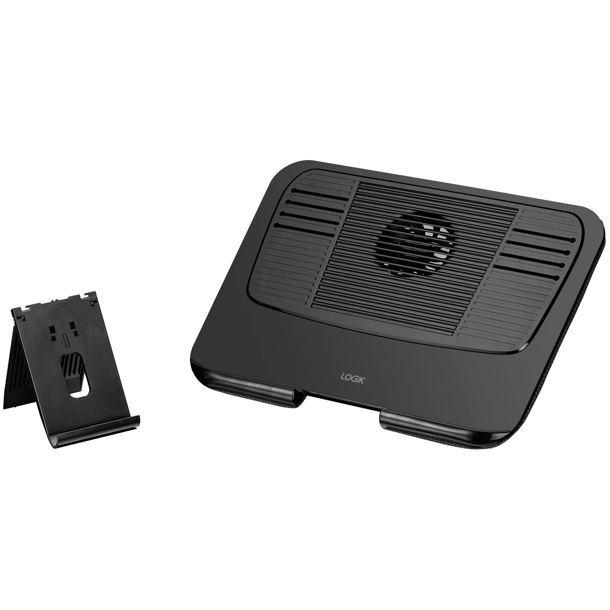 Logik køler til bærbar computer med tablet/tlf. holder | Elgiganten ...