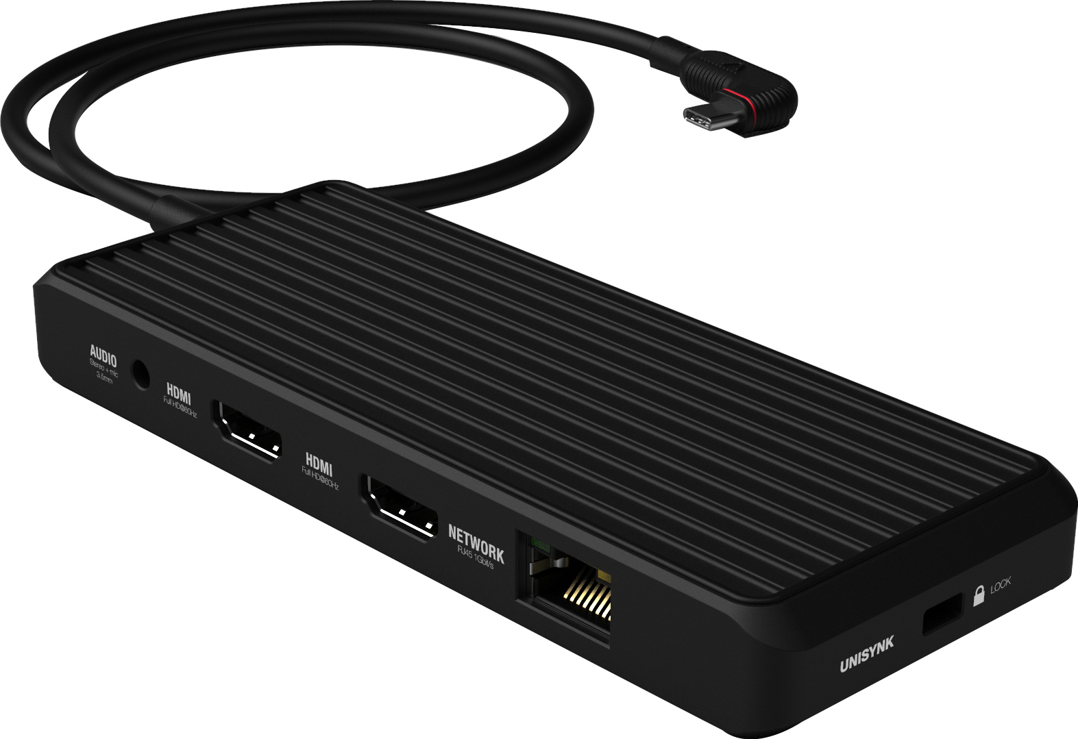 Unisynk 10-Port USB-C hub (sort) - Elkjøp | Elkjøp