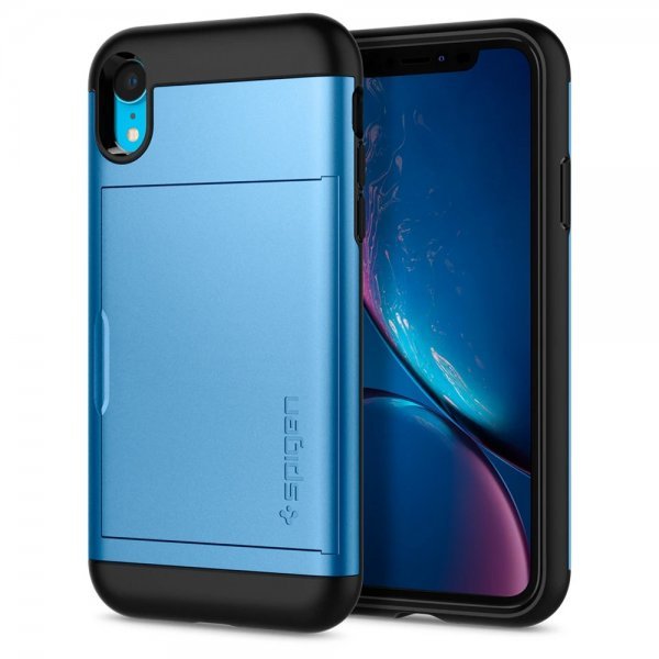 Spigen iPhone Xr Deksel Slim Armor CS Blå - Elkjøp | Elkjøp