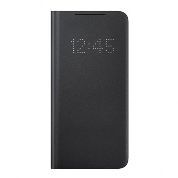 Original Galaxy S21 Plus Etui LED View Cover Sort | Elgiganten | Elgiganten