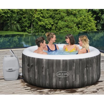 Lay-z-spa® 1.80m x 66cm bahamas airjet uppblåsbart spabad - Elgiganten ...