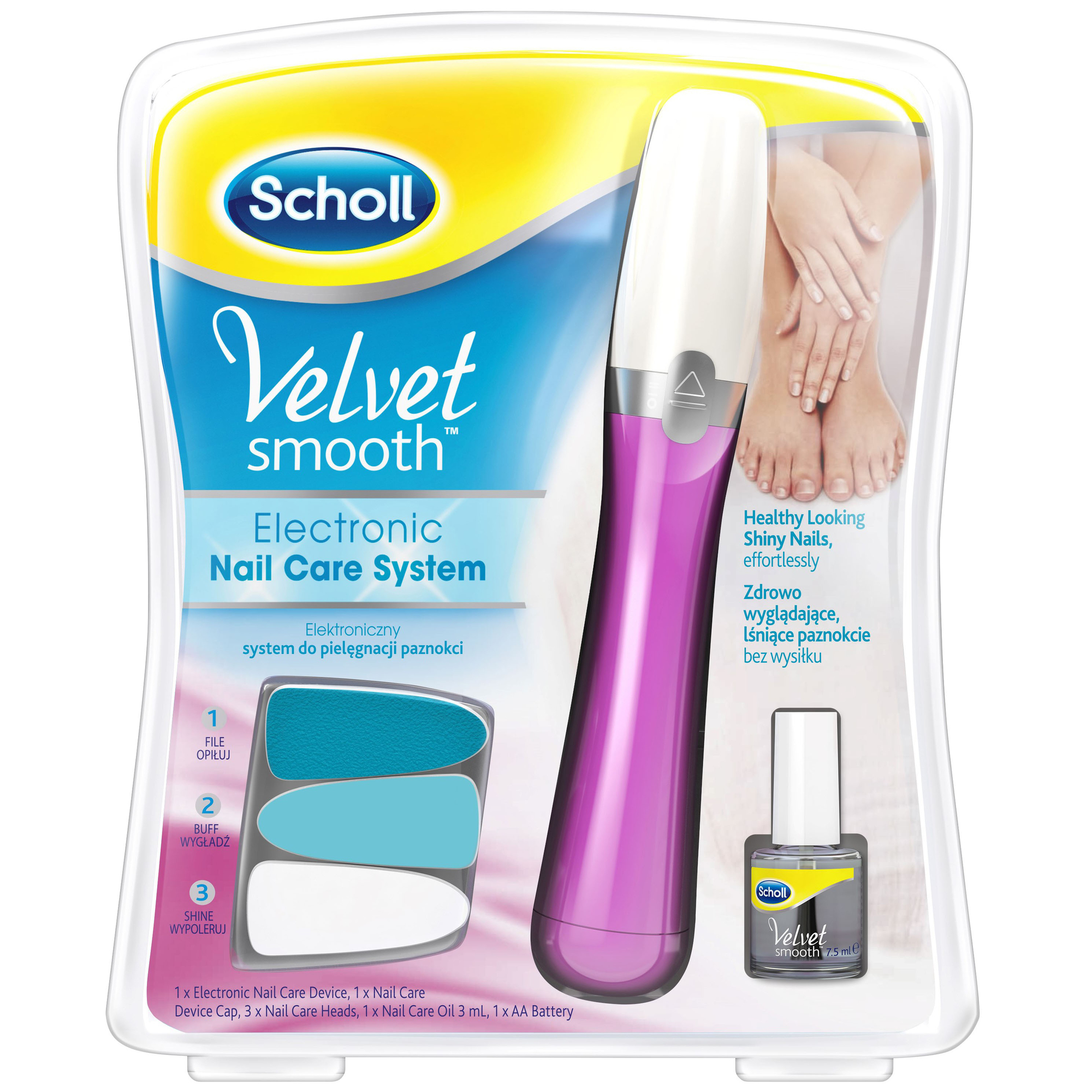 Scholl Velvet Smooth kynsiviila SCHOLL3027780 - Gigantti verkkokauppa