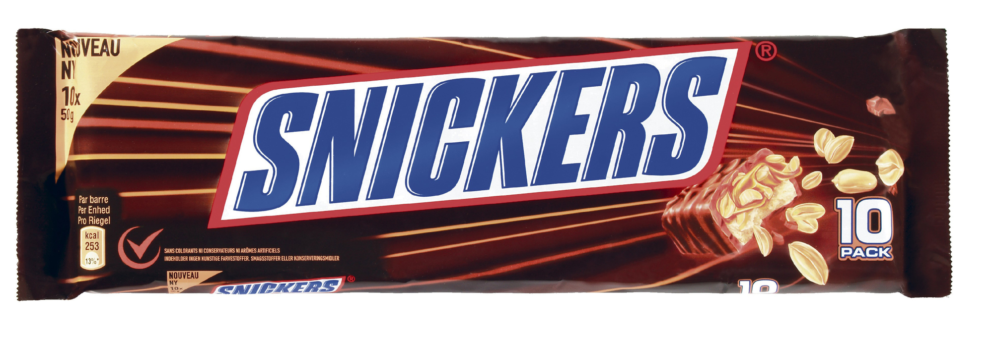 Snickers 10-pack 500g - Elgiganten - Elgiganten
