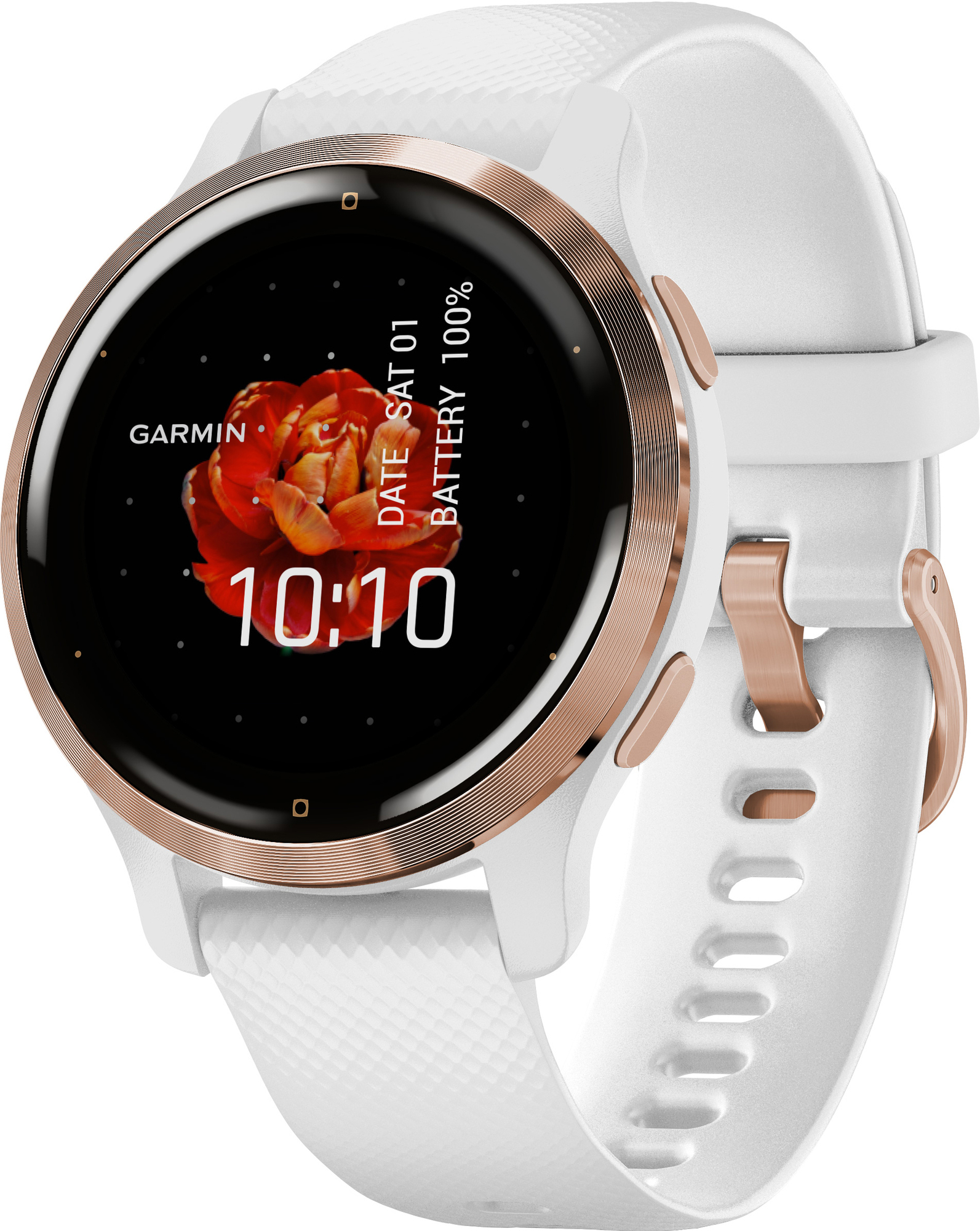 Garmin Venu 2S GPS smartklokke (rosegull/hvit) - Elkjøp | Elkjøp