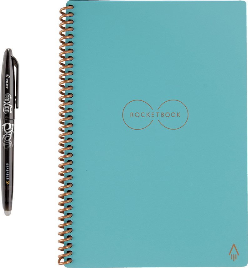 Rocketbook Core Executive gjenbrukbar notatbok A5 (neptune teal ...