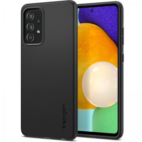 Spigen Samsung Galaxy A52/A52s 5G Cover Thin Fit Sort | Elgiganten ...