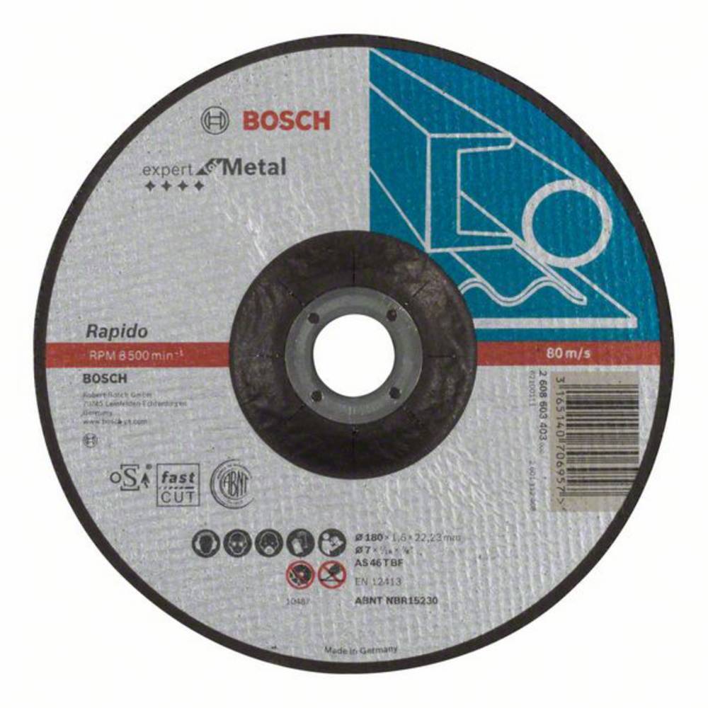 Kapskiva bockad 180 mm 22.23 mm Bosch Accessories - Elgiganten - Elgiganten