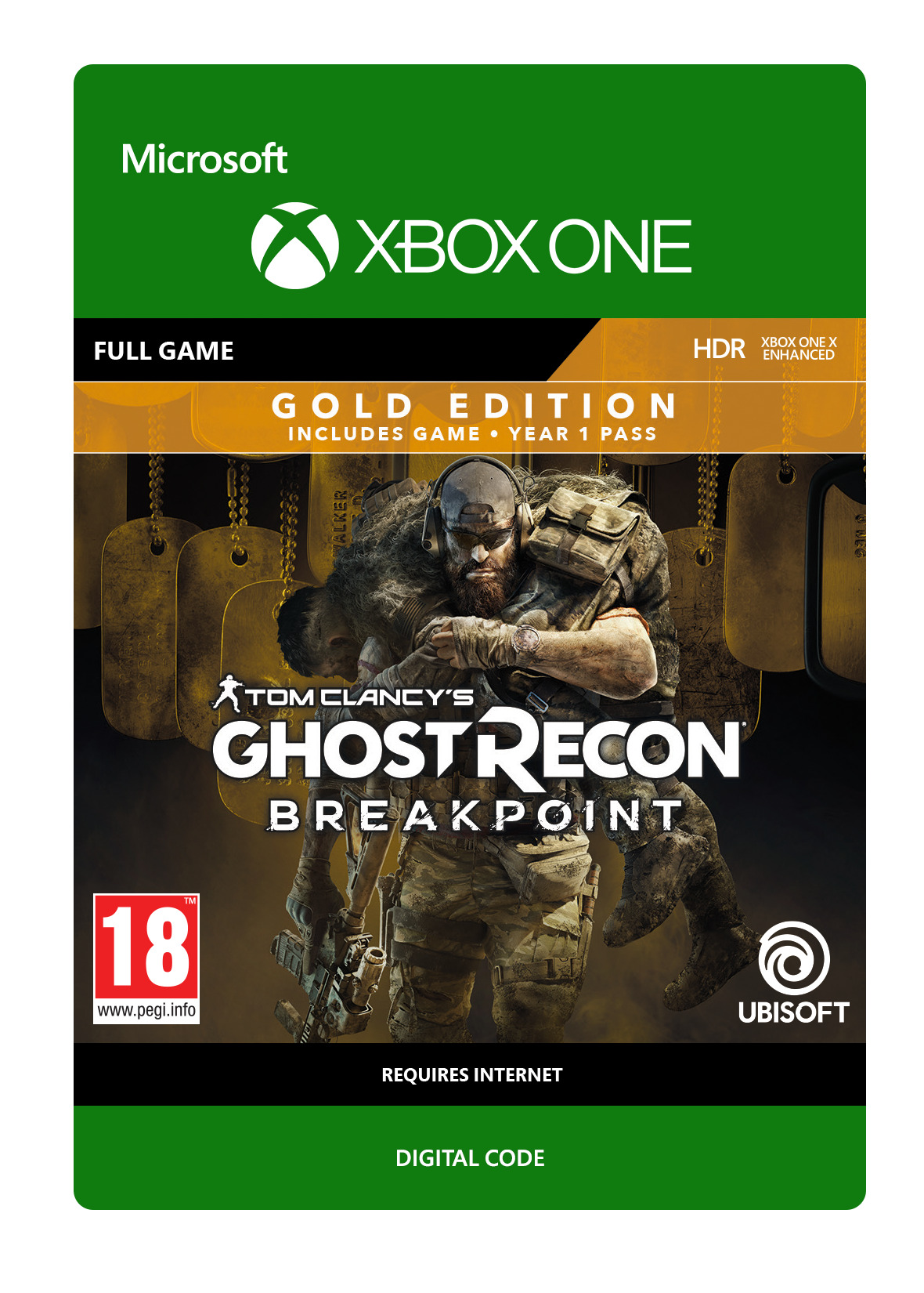 Tom Clancy's Ghost Recon Breakpoint Gold Edition - XBOX One - Elkjøp ...
