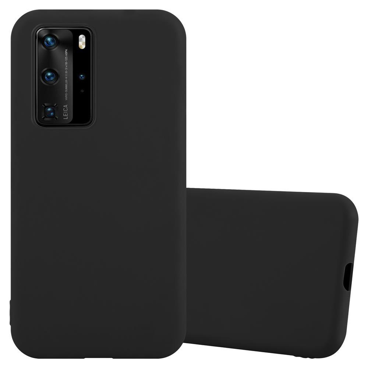 Huawei P40 PRO / P40 PRO+ silikondeksel cover (svart) - Elkjøp | Elkjøp