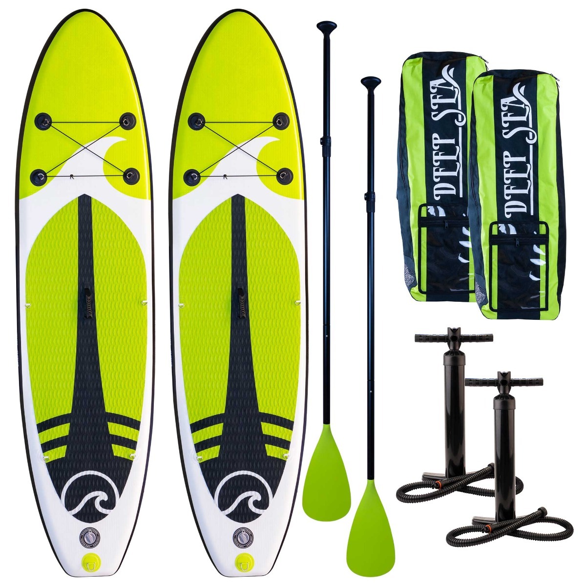 Deep Sea 2x SUP Board Set Pro (300cm) | Elgiganten | Elgiganten