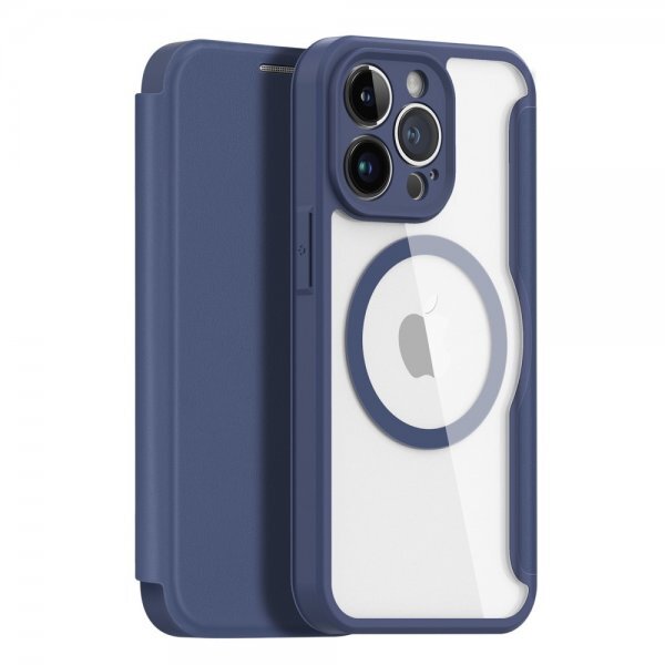 DUX DUCIS iPhone 13 Pro Etui Skin X Pro Series MagSafe Blå - Elkjøp ...