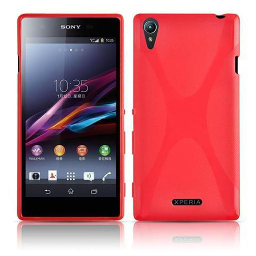Sony Xperia T3 Deksel Case Cover (rød) - Elkjøp | Elkjøp