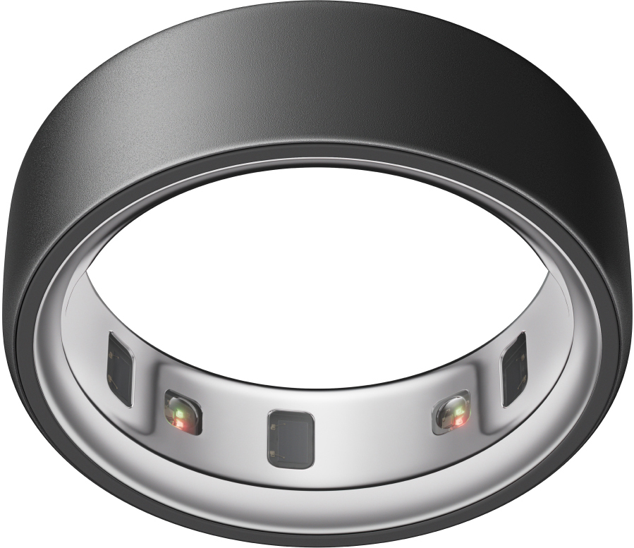 Oura Ring 4 Smart Ring størrelse 4 (stealth) | Elgiganten | Elgiganten