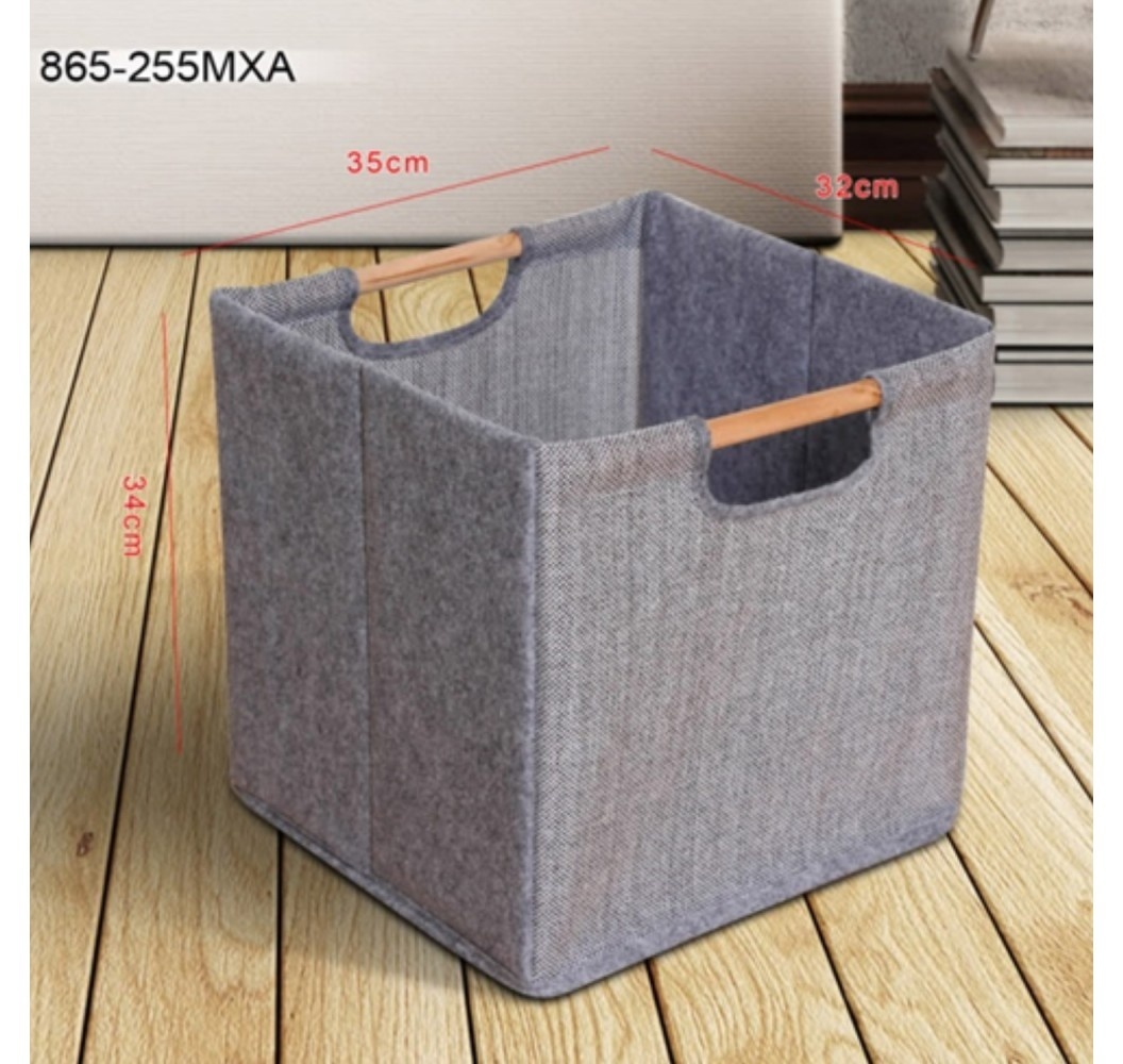 Kurv MAX MILO 35x32xH34cm, grå | Elgiganten | Elgiganten