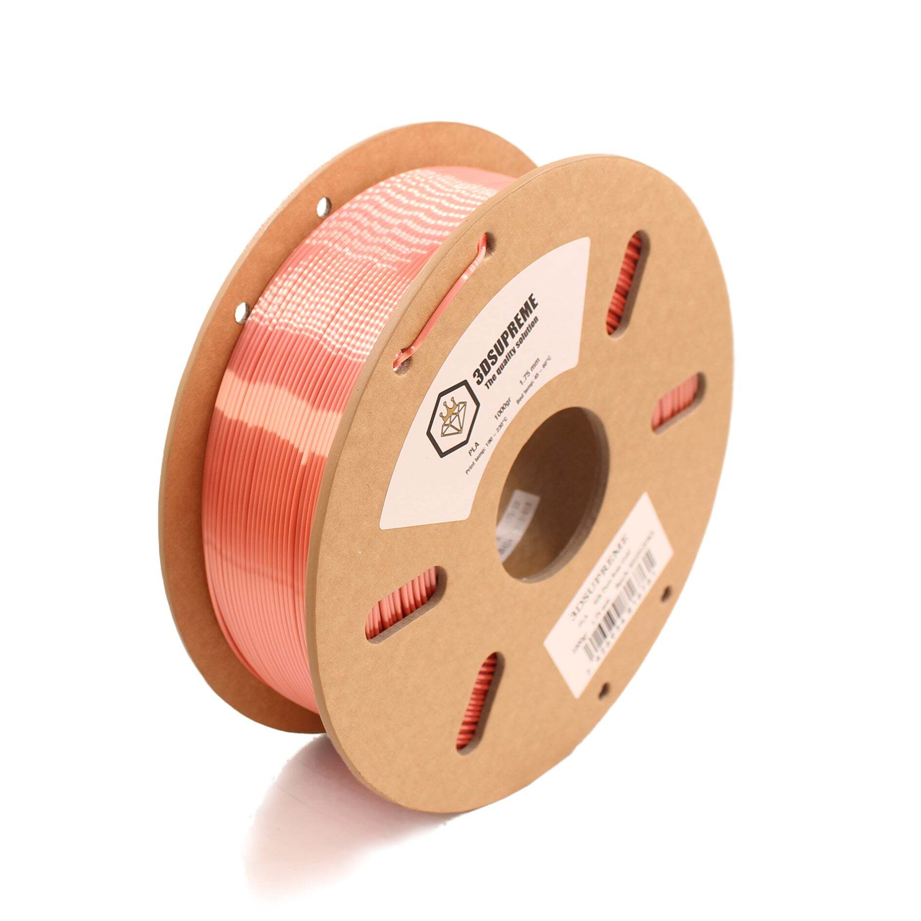 3DSUPREME - PLA - Silk Pure Rose Gold - 1.75mm - 1kg / Default Title ...