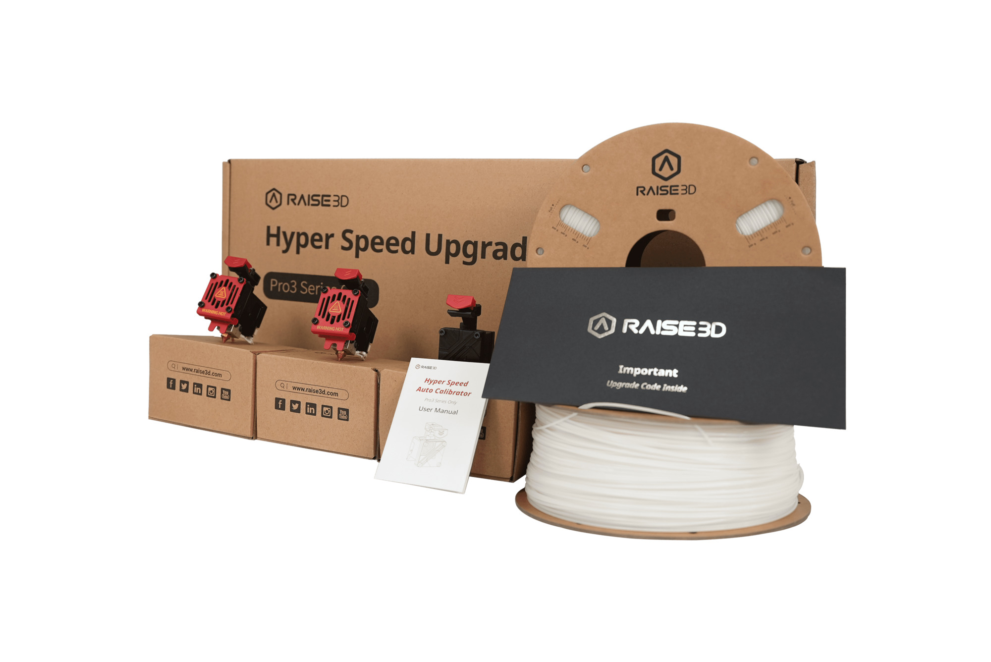 Raise3D - Hyper Speed Upgrade Kit - Pro3 Serie / Default Title ...