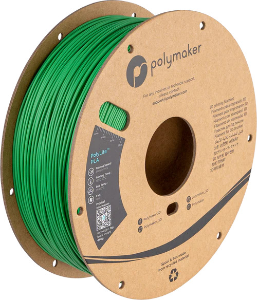 Polymaker Polylite PLA - Green - 1.75mm - 1kg / Default Title ...