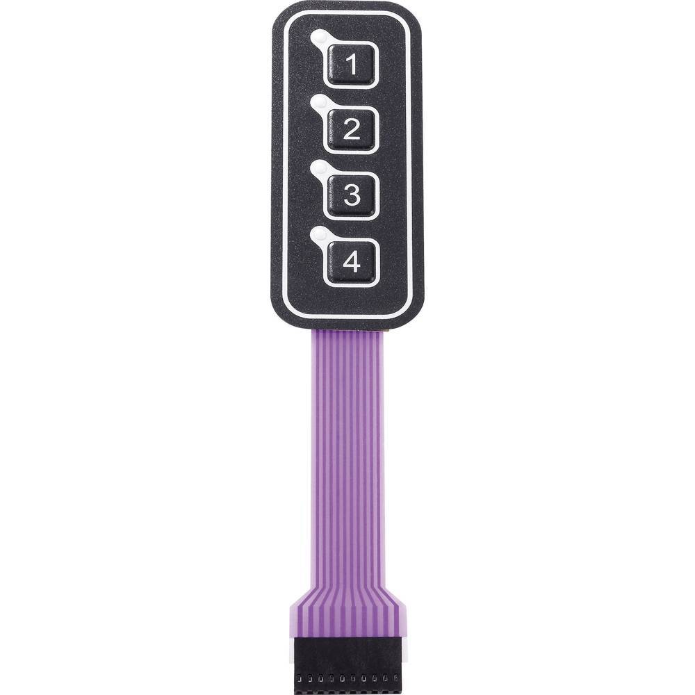 Membran-keypad Knappsats-matris 1 x 4 APEM AC3559ILL 1 - Elgiganten ...