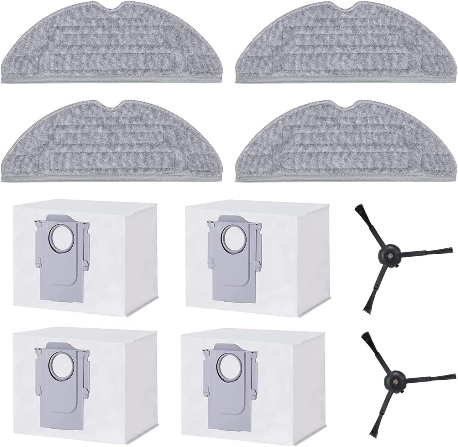 10 delar tillbehör Xiaomi Mi Robot Vacuum-Mop S8/S7/S8+/S7 MaxV Ultra - Elgiganten - Elgiganten