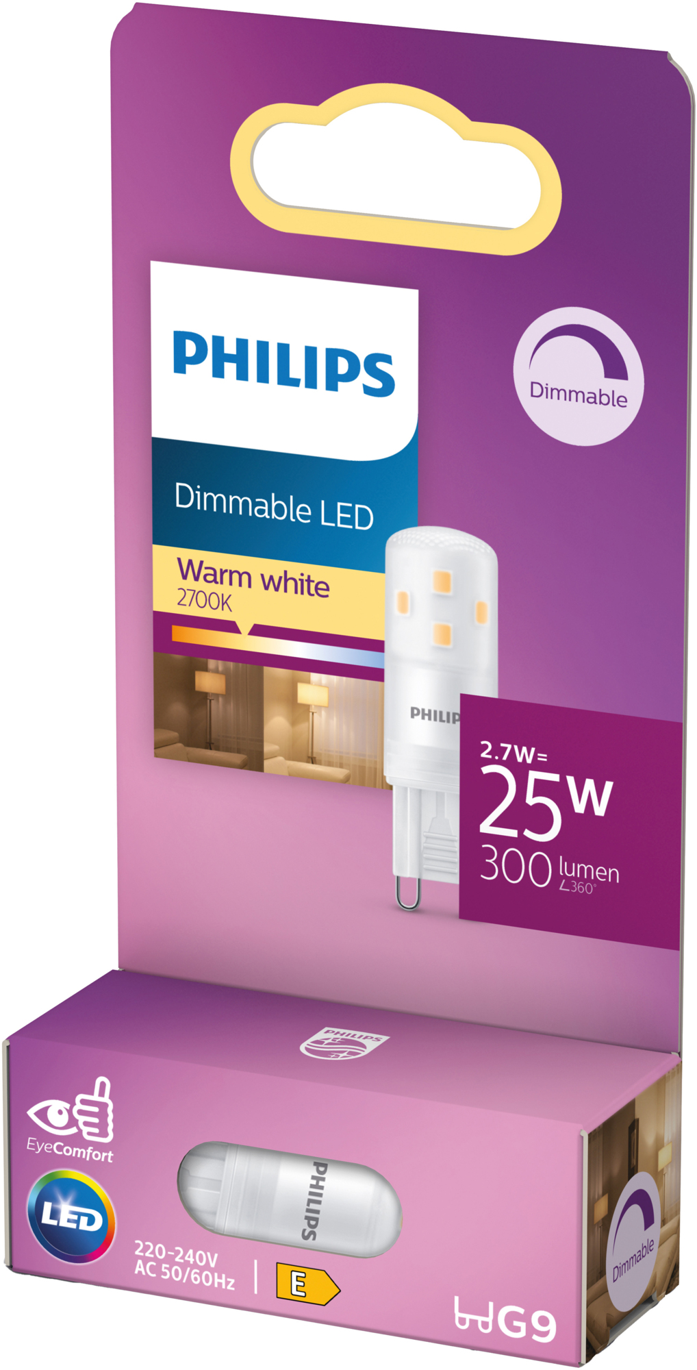 Philips Classic LED-lys G9 27W | Elgiganten | Elgiganten