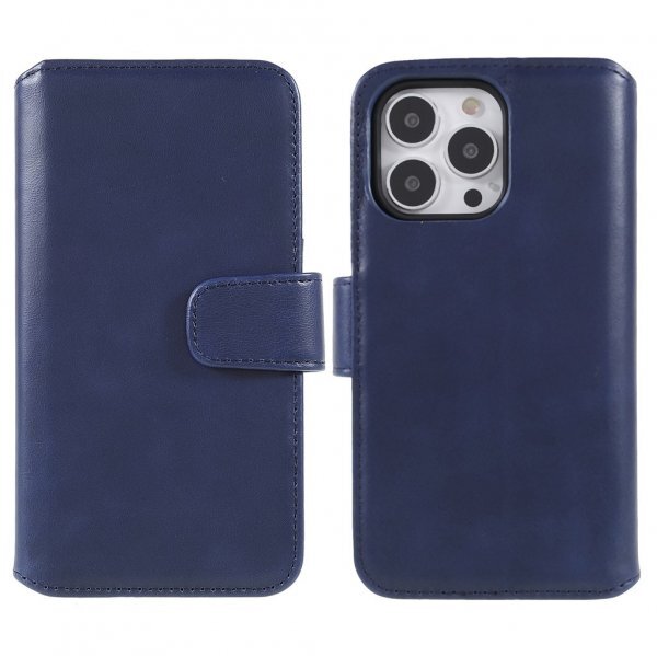Nordic Covers iPhone 14 Pro Max Etui Essential Leather Heron Blue ...