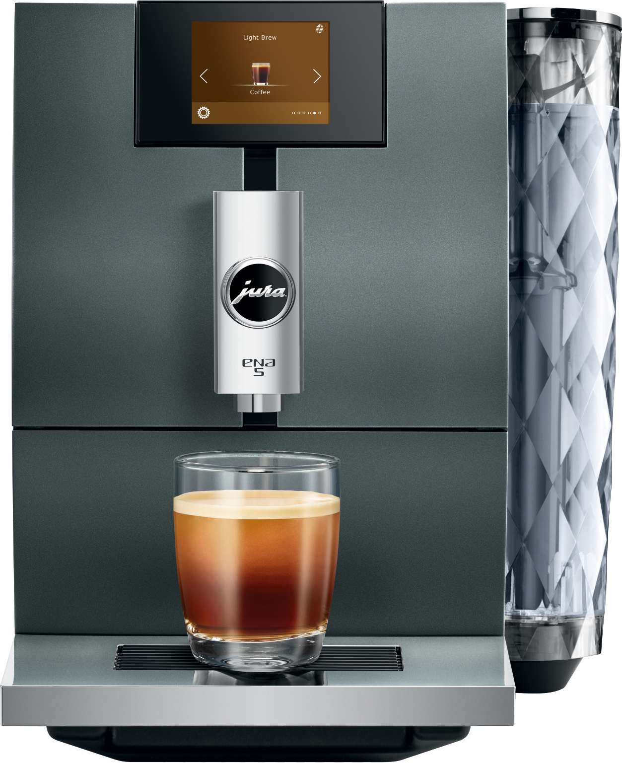 Jura ENA 5 Helautomatisk Espressomaskin 15696 (Night Inox) - Elgiganten ...