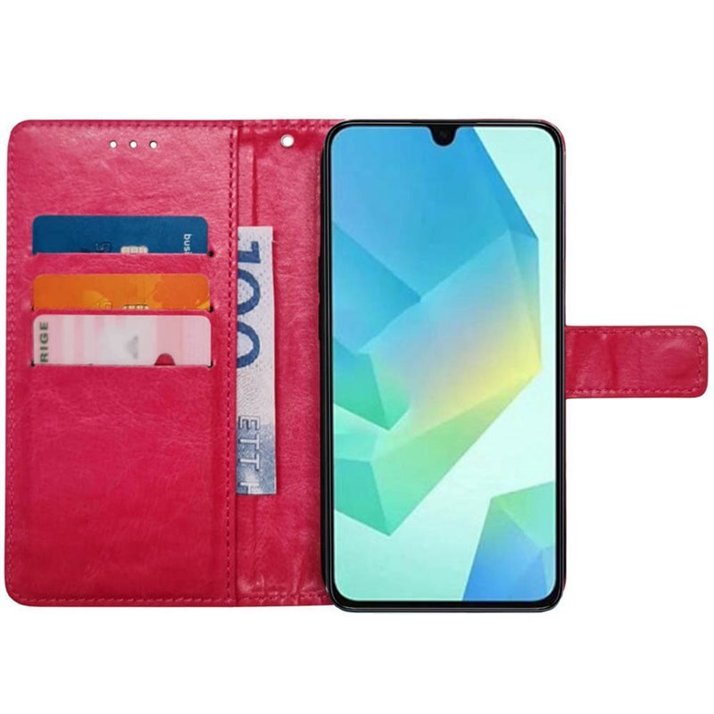 Wallet cover 3-kort Samsung Galaxy A16 5G - Lyserød | Elgiganten ...