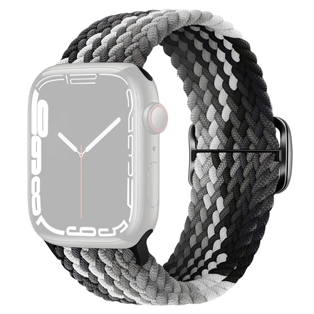 SKALO Punottu -ranneke Apple Watch Series 10 46mm - Harmaa-Musta ...