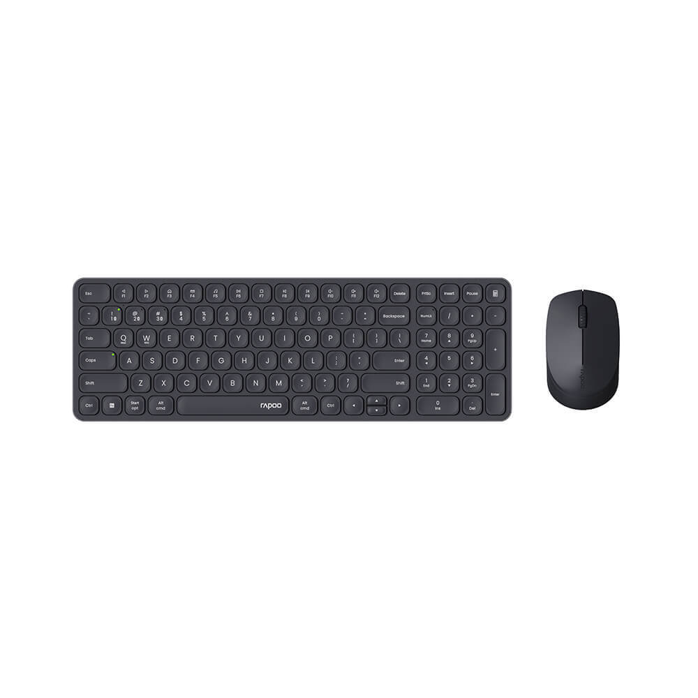 Keyboard/Mice Set 9310M Wireless Multi-Mode Black - Gigantti verkkokauppa