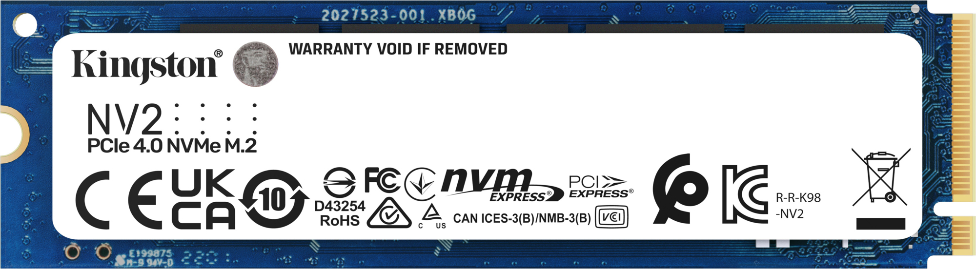 Kingston NV3 M.2 NVMe Gen 4 intern SSD (500GB) - Elkjøp | Elkjøp