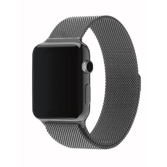 SKALO Milanese Loop Apple Watch Ultra 2 49mm - Tummanharmaa - Gigantti ...